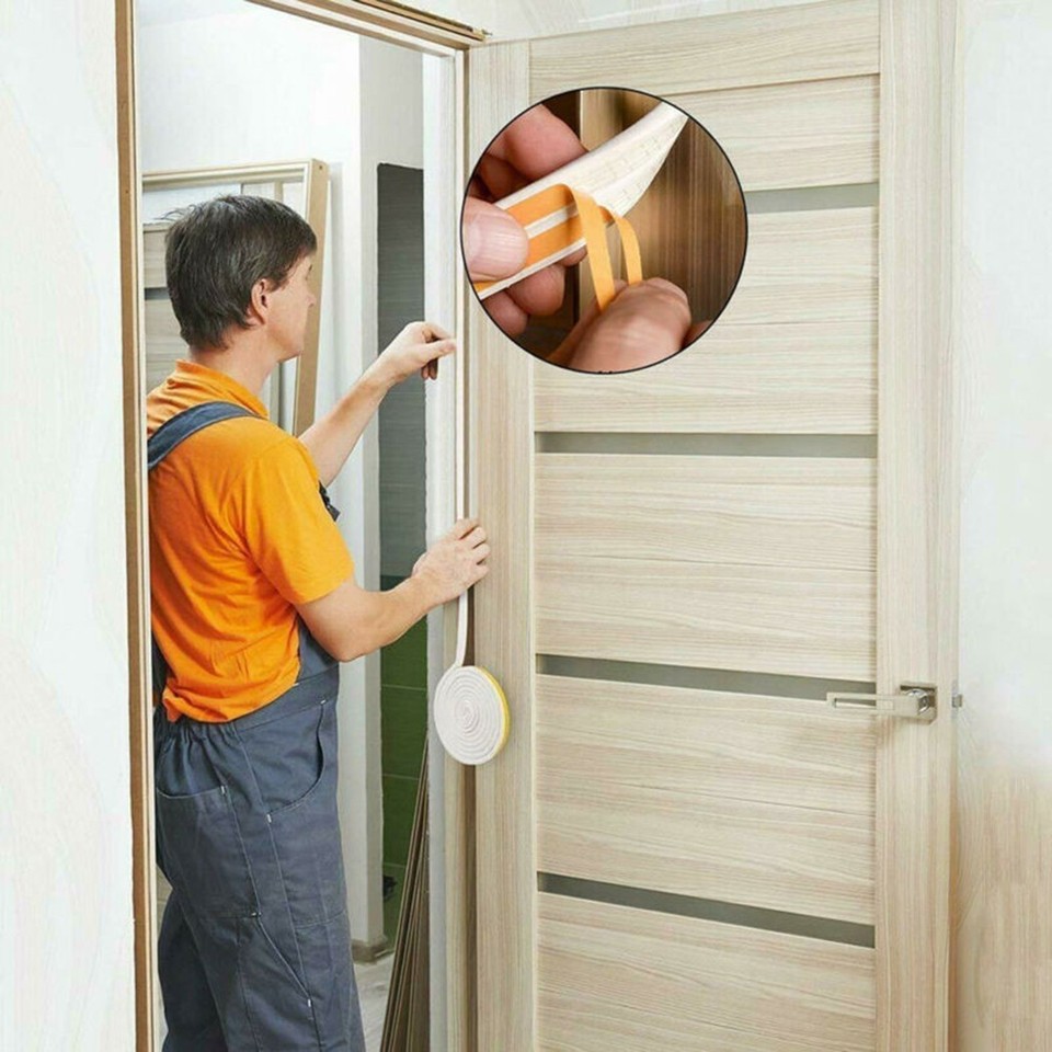 Meter Foam Seal Strip EPDM Insulation Rubber Seal Strip Weather 9 x 2mm ...