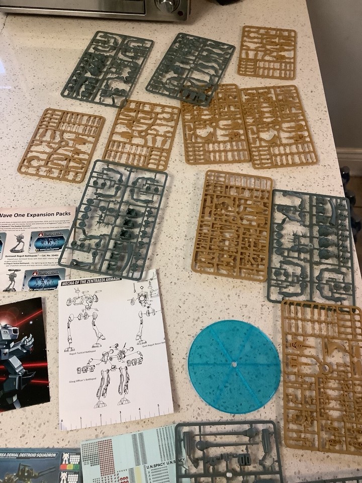 robotech rpg tactics- tactical battlegame - AS IS-not sure if complete ...