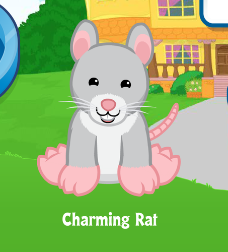Webkinz Charming Rat Virtual Adoption Code Only *Messaged* Webkinz ...