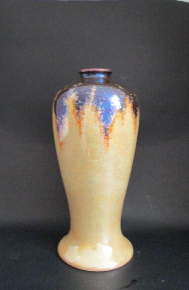 Antique 🍑 Art Deco NORITAKE Porcelain Fairy Luster Oil Spot Dripware ...