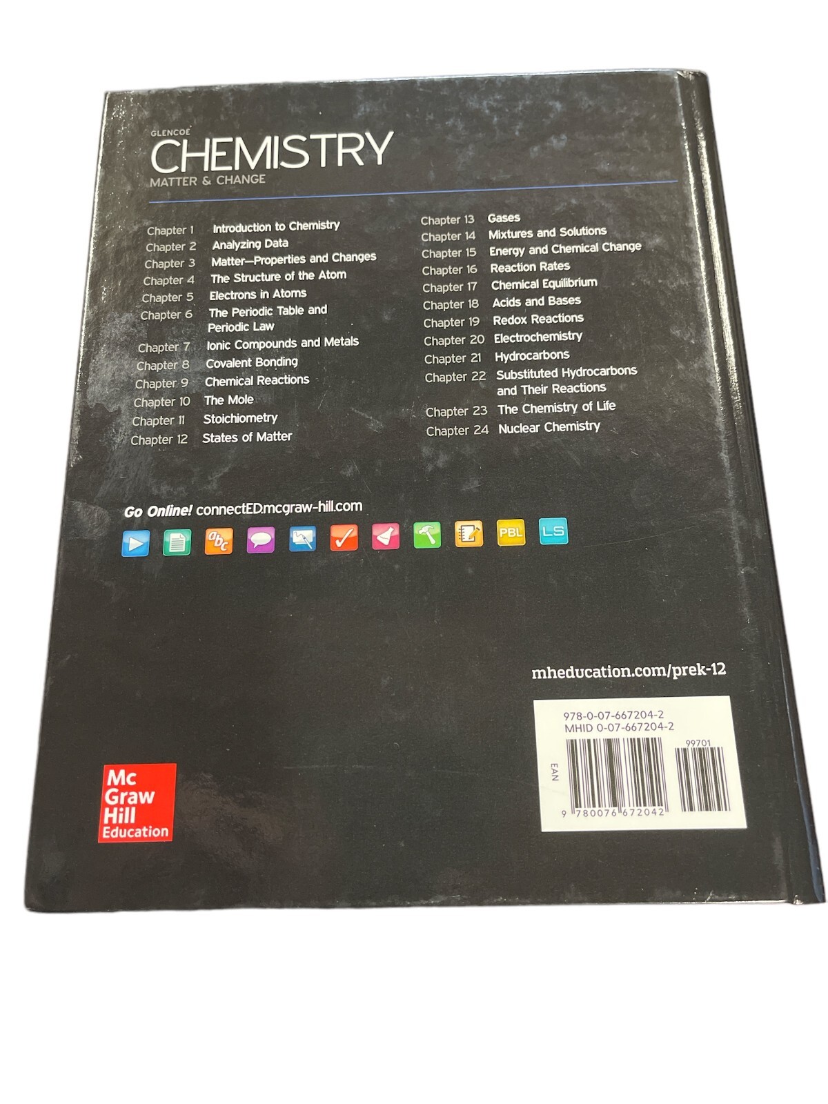 Glencoe Chemistry Matter & Change 2019 HC Student Text Homeschool ...