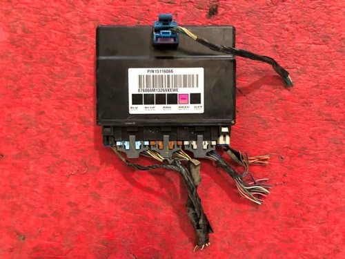 03-07 Silverado Sierra USED 15116066 BCM Body Control Module w Pigtails ...