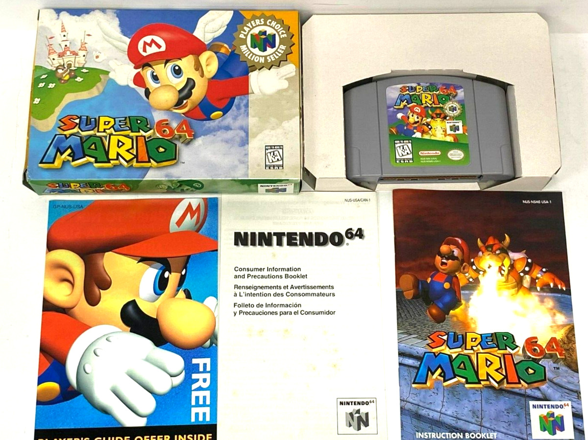 Nintendo 64 Games Mario
