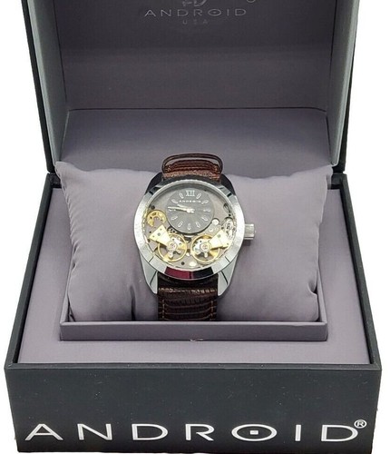Android Aragon Rare Automatic Watch Men's Double Escapement Double ...