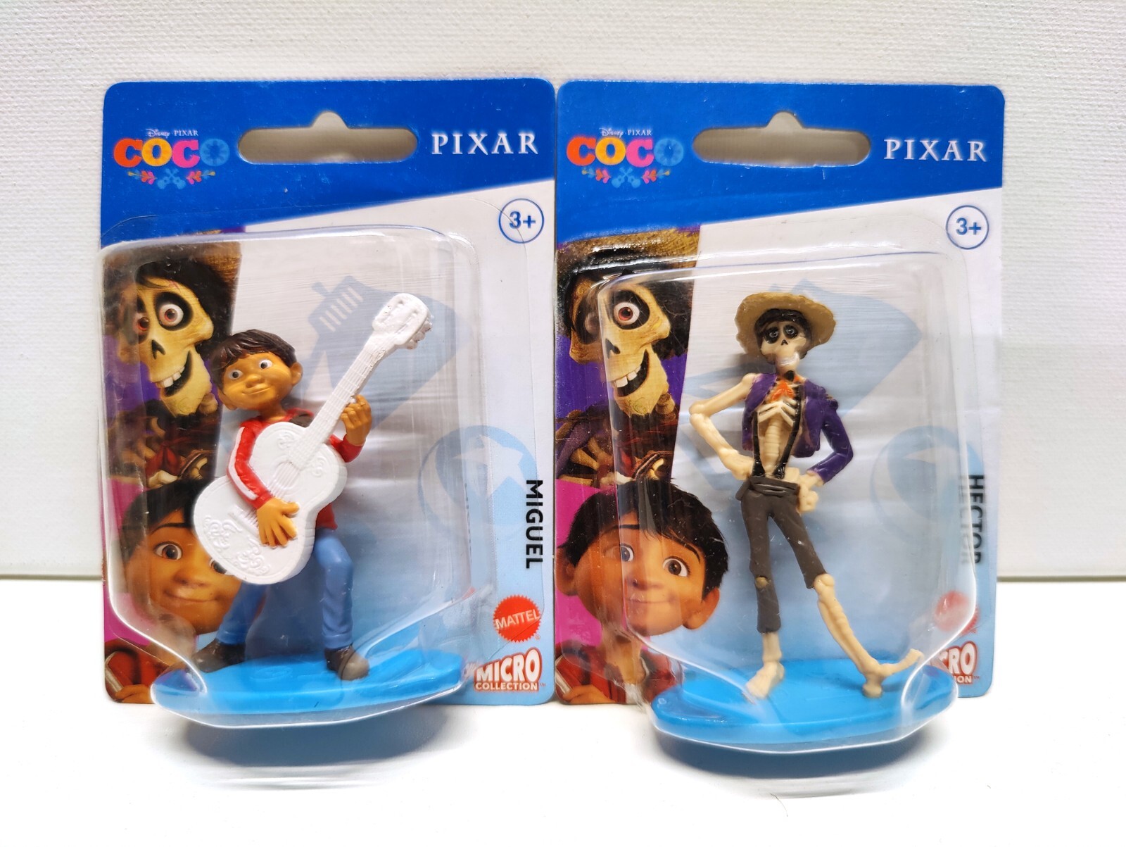 2 NEW Mattel Micro Collection Disney Pixar - COCO Figurines Miguel ...