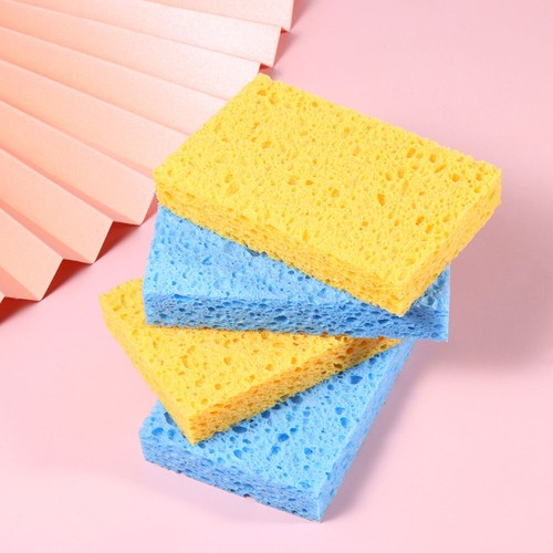 6 Pcs Sponge Powder Cleaning Melamine Washcloths Scourer to Scrub ...