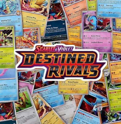 Destined Rivals Pokemon Singles | Common, Uncommon, Rare, Pick your ...