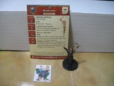 =Dungeons and Dragons D&D BLOOD WAR Doomguard 47/60 with card= | eBay