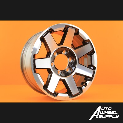 Toyota 4Runner FJ 2014-2024 17" Inch Black Machined OEM Wheel Rim ...