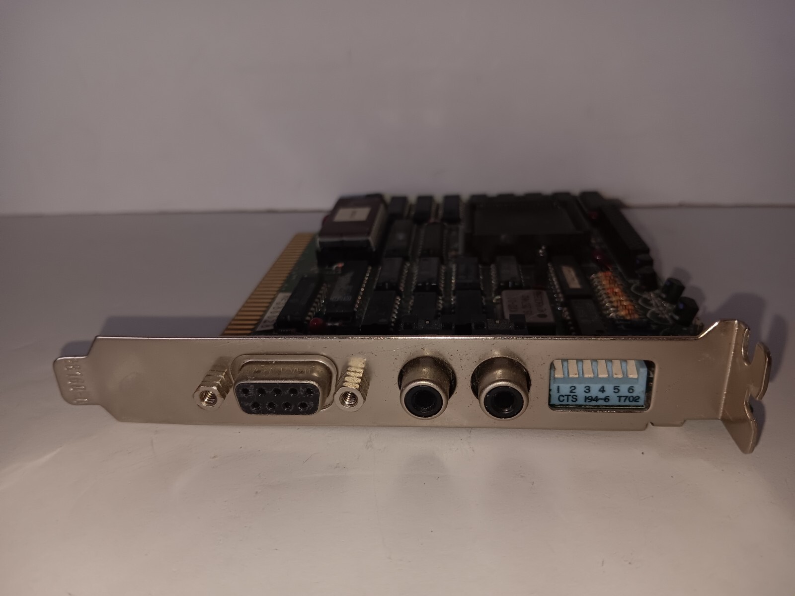 ISA EGA CGA Video Graphics Card LIA2231 Paradise Autoswitch EGA1A 28600 ...