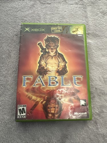 Fable (2004) Original Microsoft Xbox Complete Manual CIB | eBay