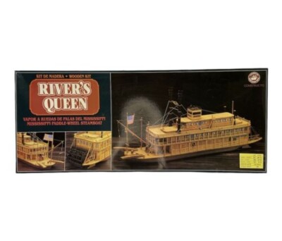 Constructio River Queen 1/80 Scale Wood Ship Model Kit | eBay