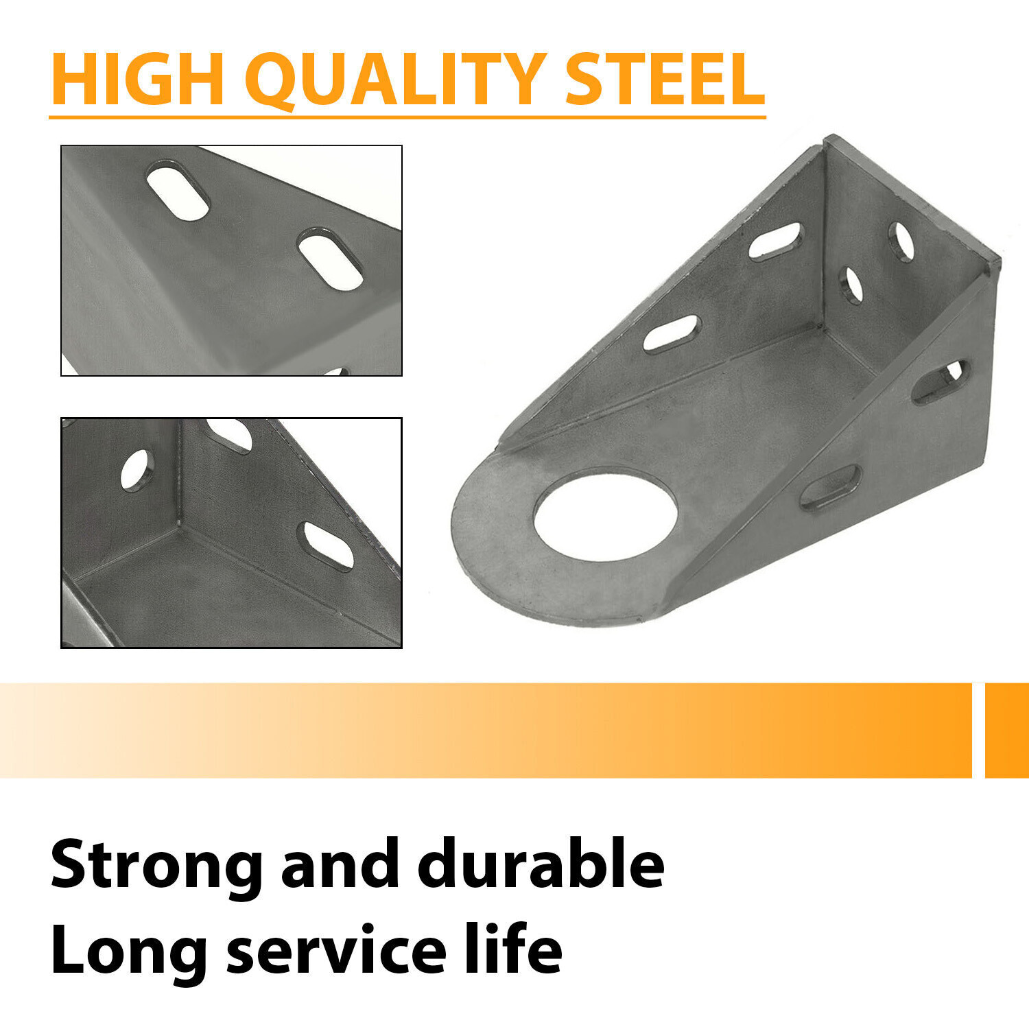 Pair Radiator Support Mount Bracket for 88-2000 Chevrolet C/K Series ...