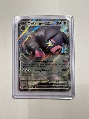 Pokémon TCG Oinkalogne ex Scarlet & Violet Base Set 158/198 pack fresh ...