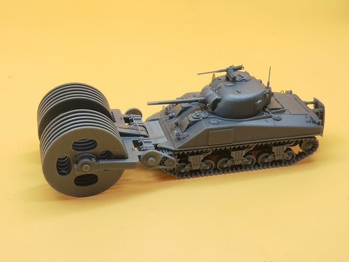 3D-Printed kit 1/72 Minesweeper T1E3 Are Suitable for Sherman M4 Tank ...