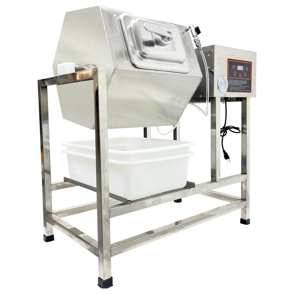 1 PC Fully Automatic Vacuum Pump Meat Tumbler Marinator Hexagonal Max ...