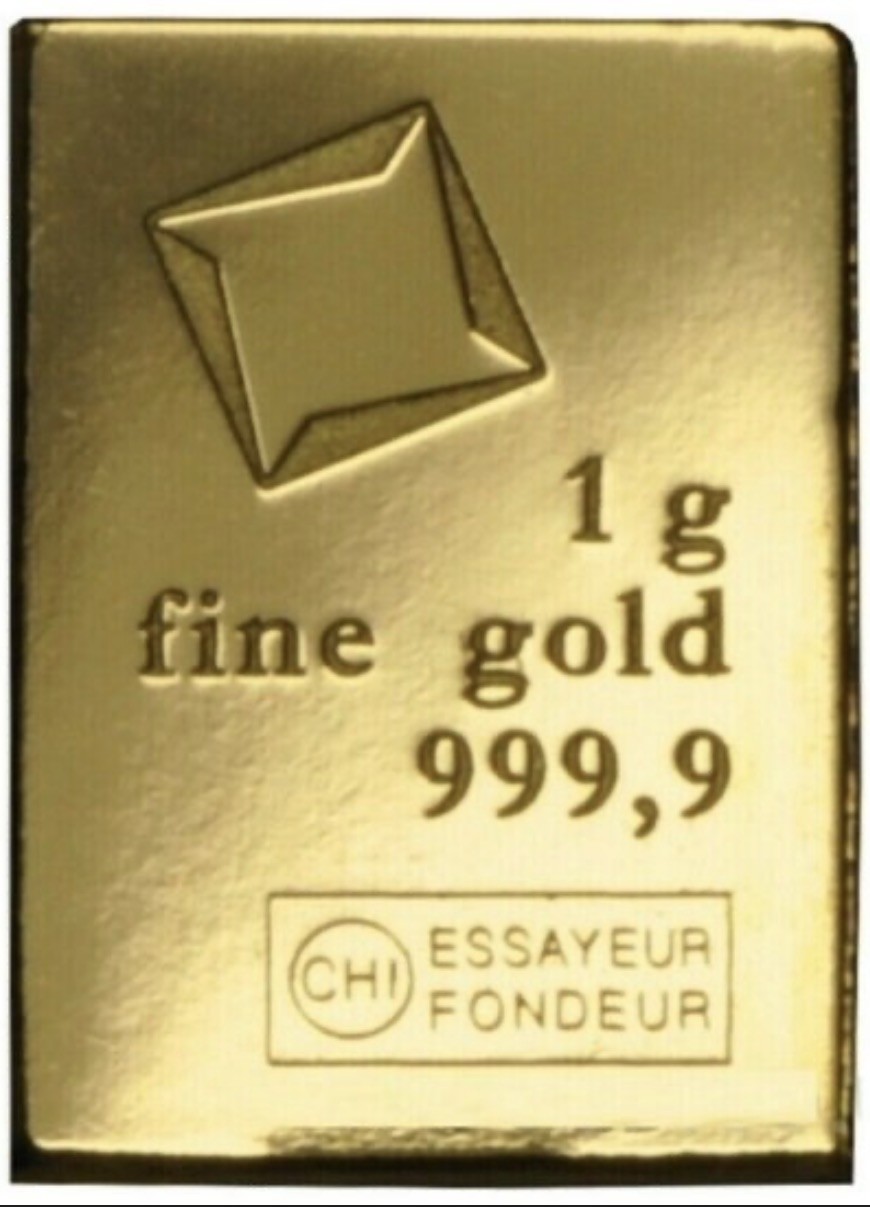 1 gram Gold CombiBar™ Valcambi Suisse .9999 Fine Gold Bar | eBay