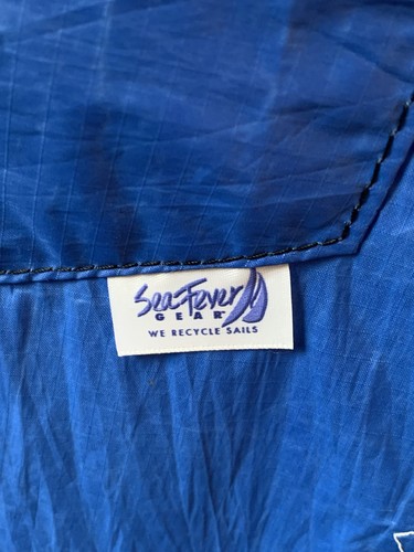 Red /Blue Bib Apron by Sea Fever Made from Recycled Sails, Chatham, Ma ...