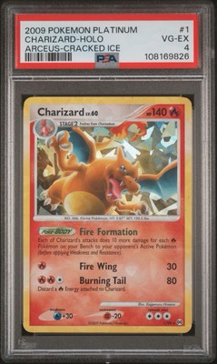 Charizard Holo - Arceus Cracked Ice 1/99 Rare - Pokemon TCG PSA 4 | eBay