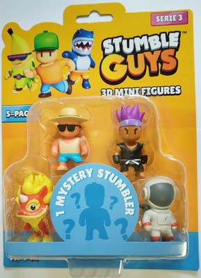 Stumble Guys Series 3 Mini Figures 5-pack Nian Beast Tanner Firefist ...