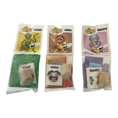 The Muppets Show Zoot Zilly Kits Craft VTG 1970's Kermit Animal | eBay