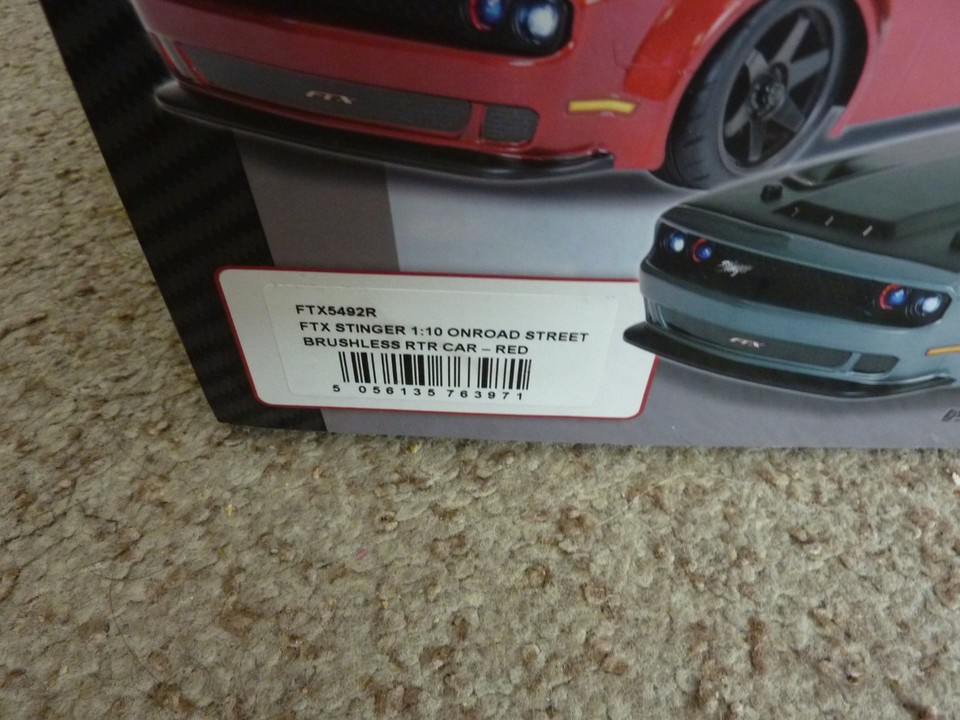 FTX Stinger rc car - brushless - Red - FTX5492R | eBay UK