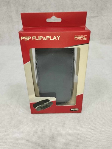 Pochette étui protection transport Gris Flip & Play Neuf Sony Psp Slim ...