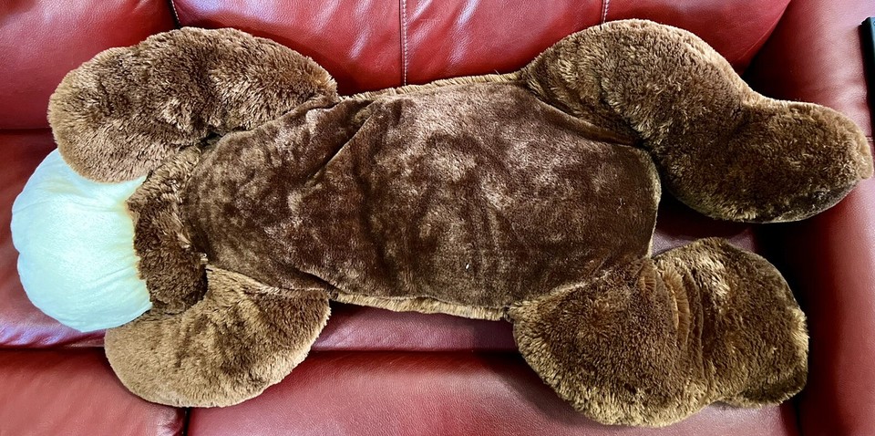 Giant Adorable Monkey Super Soft Plushie 40” Long - Preowned | eBay