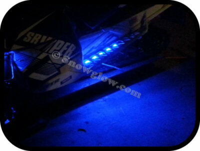 ARCTIC CAT SNOWMOBILE UNDERGLOW NEON LIGHT TUBE HOOD COVER Running ...