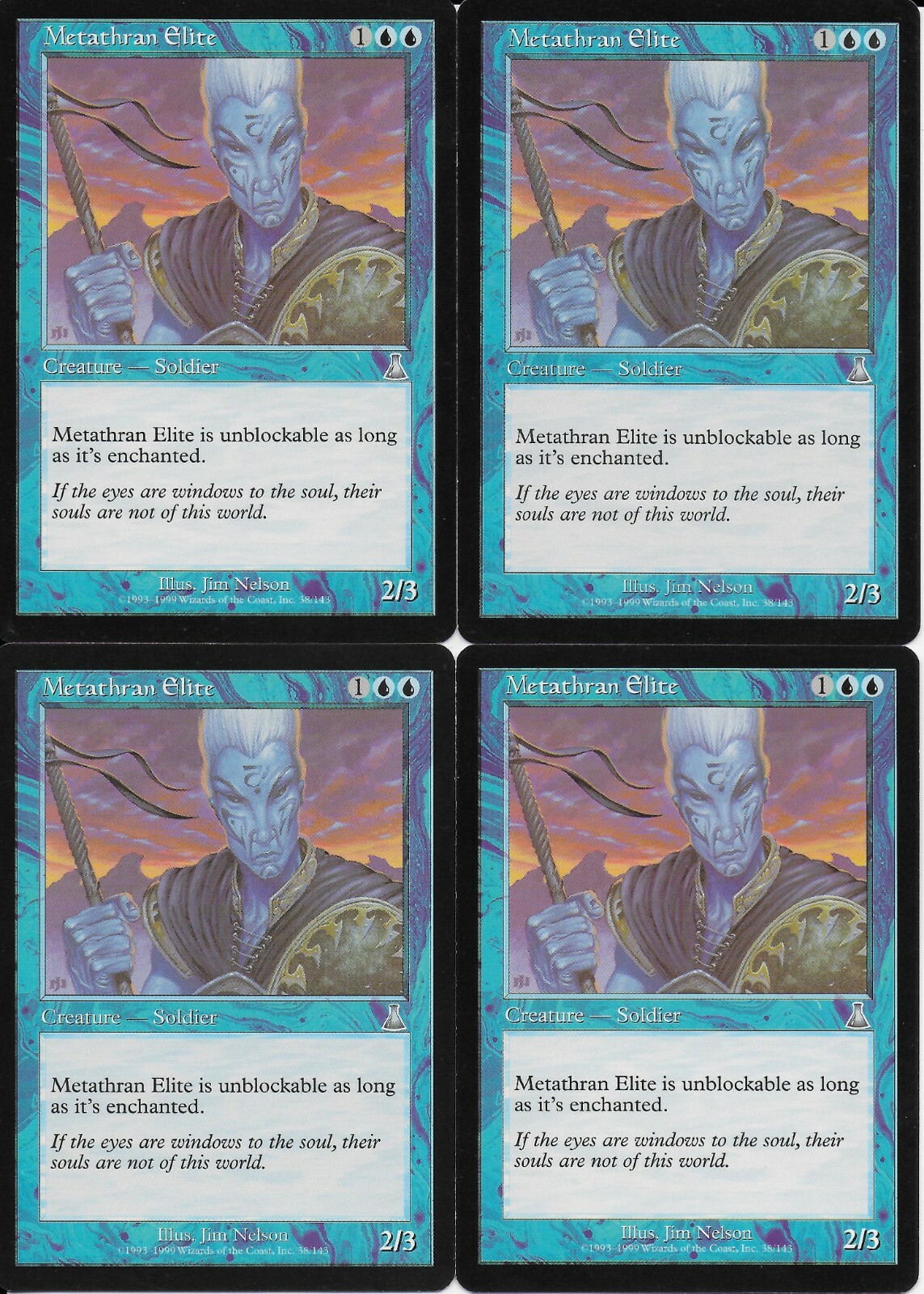 MTG: METATHRAN ELITE Urza's Destiny UNCOMMON; played, Excellent ...