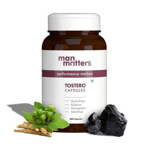 Man Matters Tostero Capsules For Men, 60 Capsules | eBay