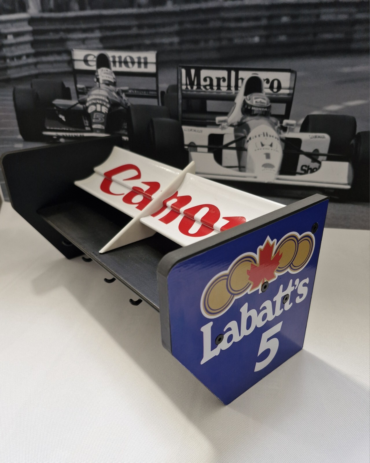 Formula 1 F1 Wing Key Holder Williams FW Canon Spoiler Mansell Mancave ...