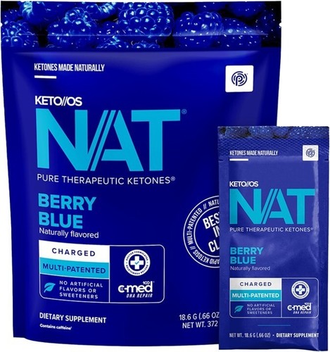 PRÜVIT Keto OS NAT Berry Blue Keto Supplements – Charged -20 Count FREE ...