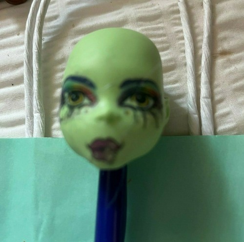 Monster High Create a Monster Light Blue Head Face | eBay