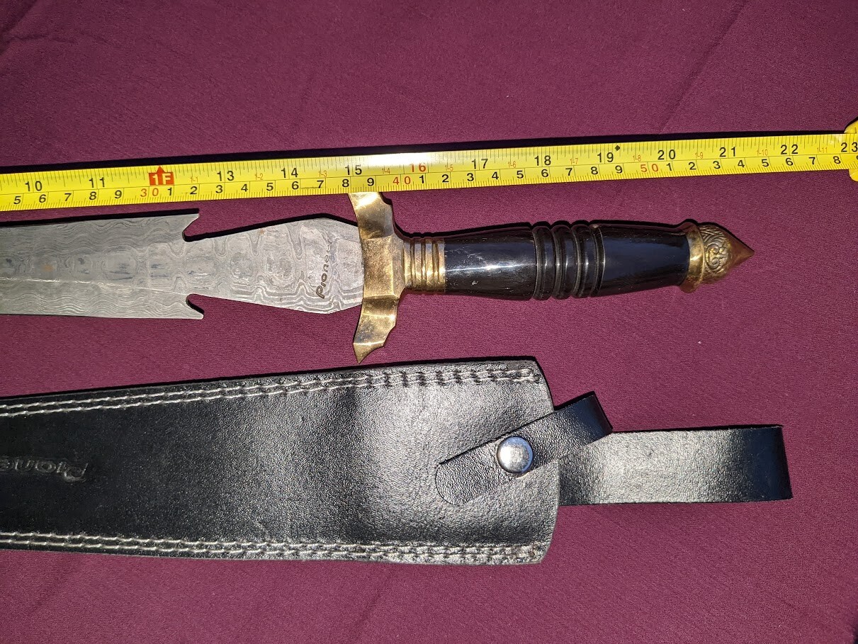 Pioneer Custom Hand Forged 15-inch Blade Dagger | eBay