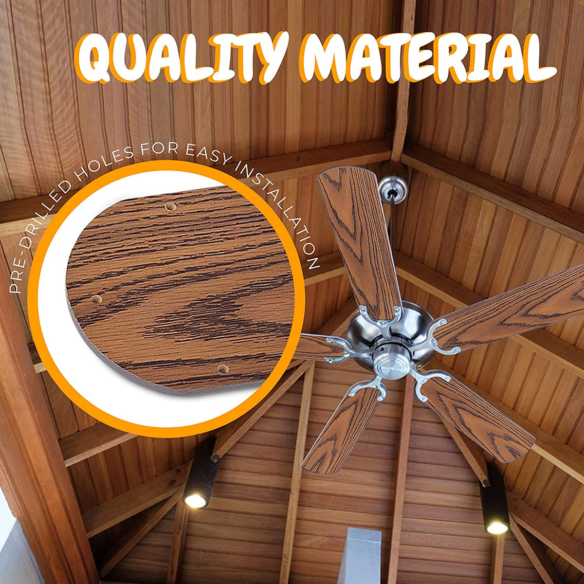 20 Inch Replacement Ceiling Fan Blades | Shelly Lighting