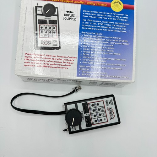 Digitrax UT4D DCC Duplex Radio-Equipped Utility Throttle Battery cover ...