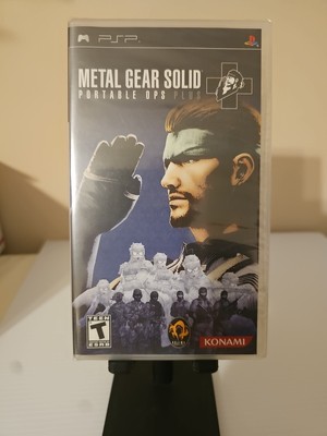 Metal Gear Solid: Portable Ops Plus (PSP US Version) BRAND NEW! SEALED ...