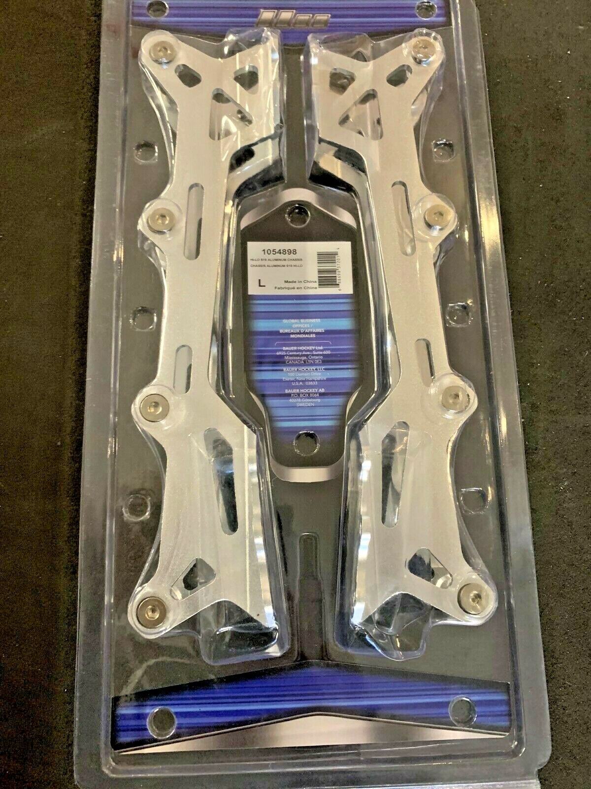 Mission S19 Aluminum Rollerblade Chassis! Bauer Hi-Lo Roller Frame hilo ...