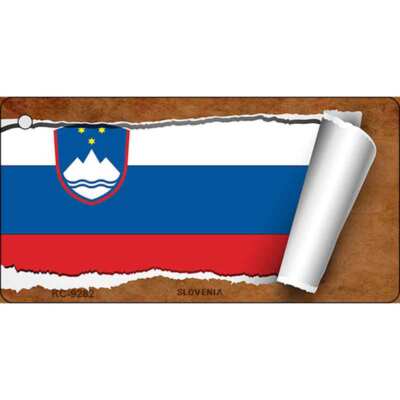 Slovenia Flag Scroll Novelty Aluminum Key Chain KC-9282 | eBay