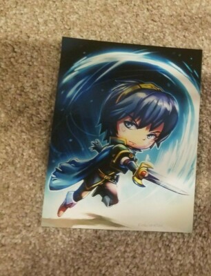 Fire Emblem Swordsman Chibi Marth Fanart Anime Convention Print Smash ...
