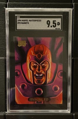 1994 Marvel Masterpieces #70 Magneto SGC 9.5 | eBay