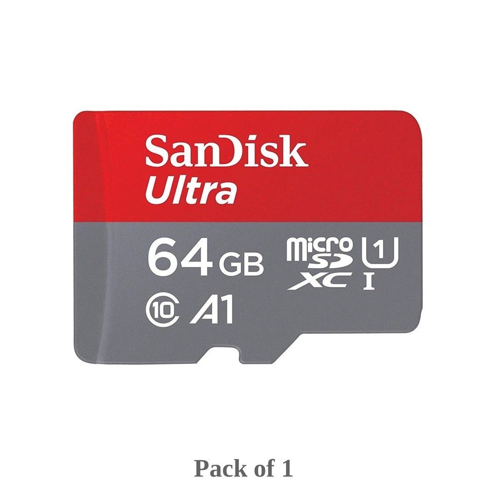 Lot of 64GB microSDXC 100MB/s Ultra A1 64G micro SD SDXC Class 10 UHS-1 ...