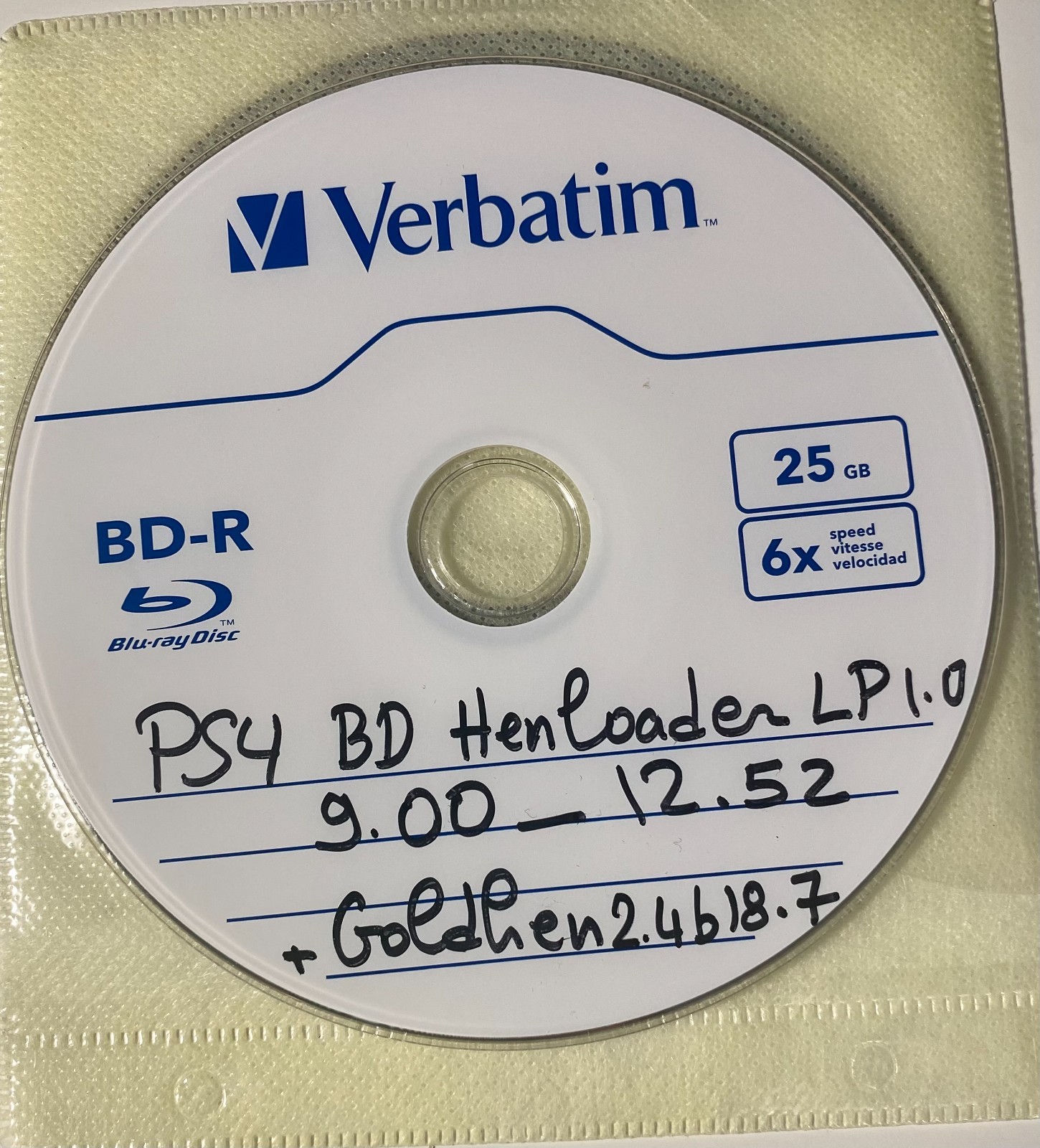 PS4 Blu-ray Disc BD JB HenLoader 1.0 Firmware 9.00-12.52 no USB v2.4b18 ...