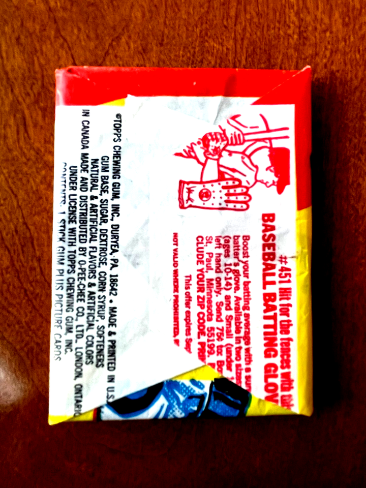 1973 Topps Baseball Wax Pack- SUPER clean! | eBay