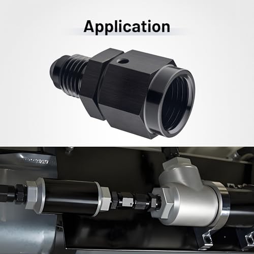 6AN Female Swivel to 4AN Male Flare Expander Fitting Adapter 6AN to 4AN ...