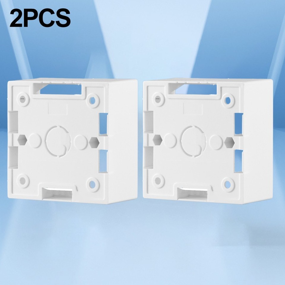 Surface-Mounted Box Attress Box Ethernet Backbox For Ethernet PVC Wall ...