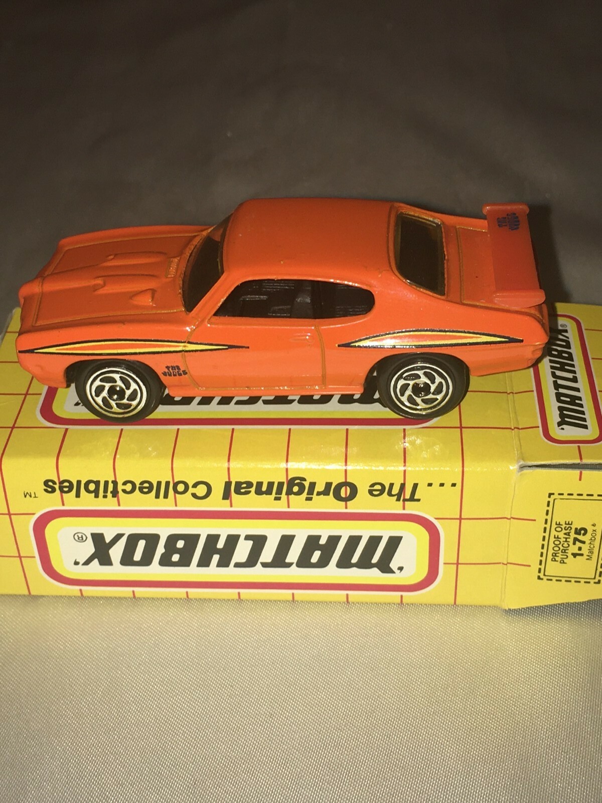 MB 1970 Pontiac GTO "The Judge" Matchbox Car I Brand New in the box! | eBay