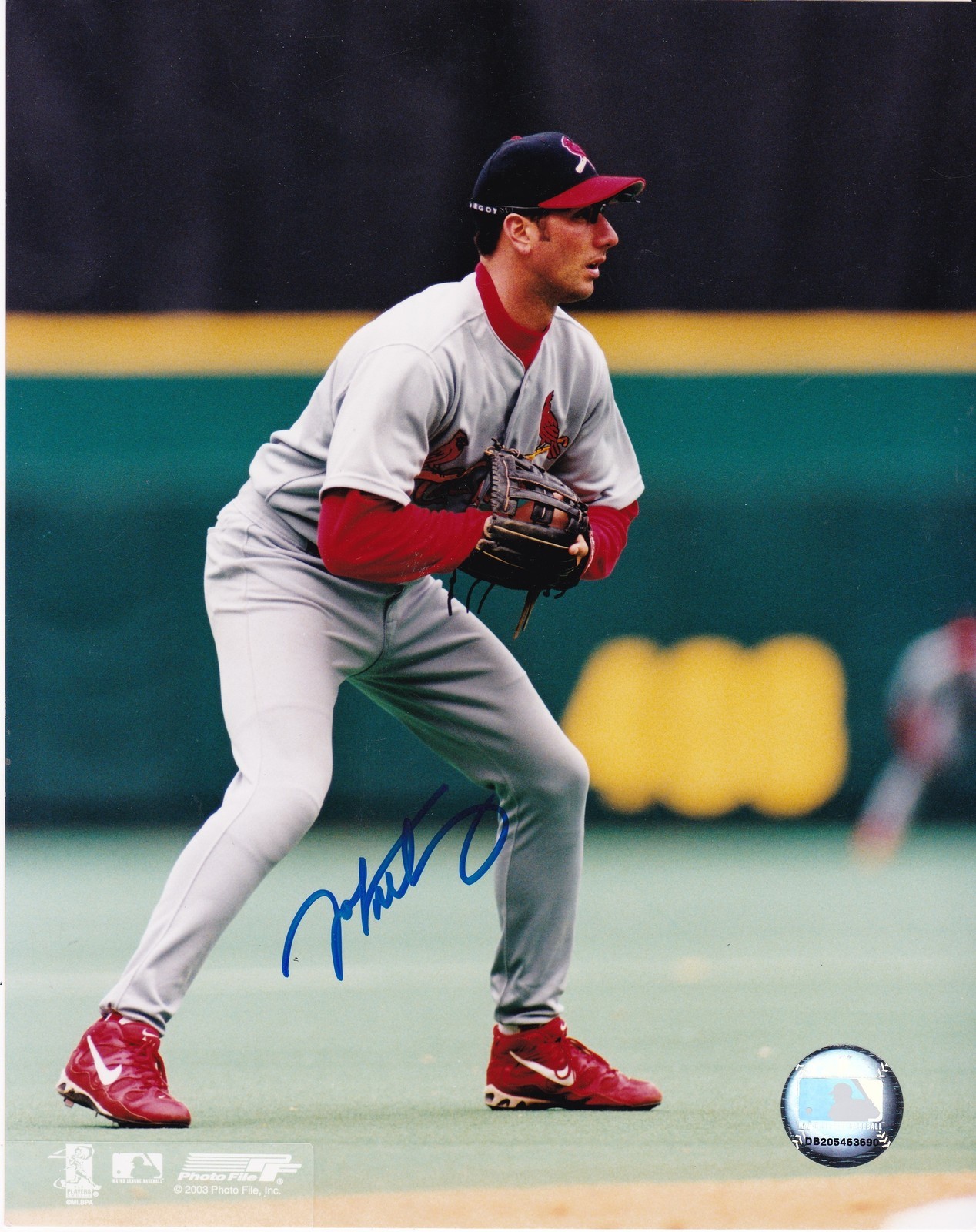 JOHN MABRY ST. LOUIS CARDINALS ACTION SIGNED 8x10 | eBay