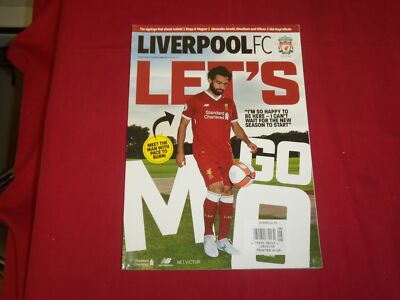 2017 AUGUST LIVERPOOL FC MAGAZINE - LET'S FRONT COVER - PB 2878 | eBay